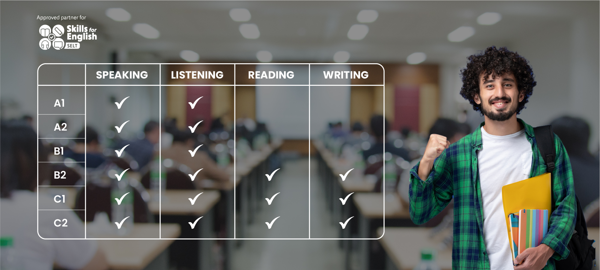 Skills for English (SELT) - English Advantage